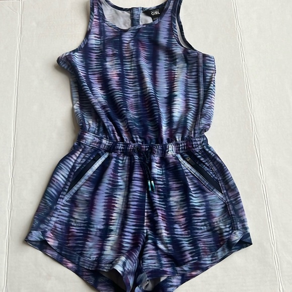 Athleta | One Pieces | Athleta Girl One Piece Romper Euc | Poshmark